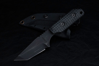 Strider Knives DB MEFP CPM-3V Black Blade w/ Black Frag G-10 Handle and ...