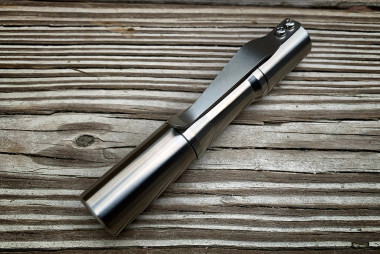 CWF Custom Flashlights Micro Click Titanium Machined - Tactical ...