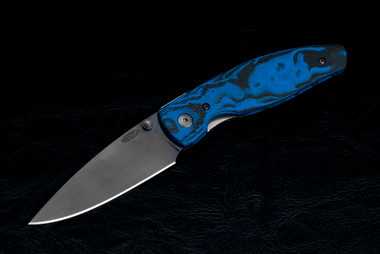 TRM ATOM Liner Lock Folding Knife DLC Black Blade Finish w/ 3D ...