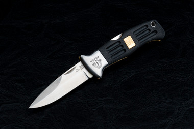 Al Mar Knives SERE Small Folding Pocket Knife Satin Blade w/ Stainless ...