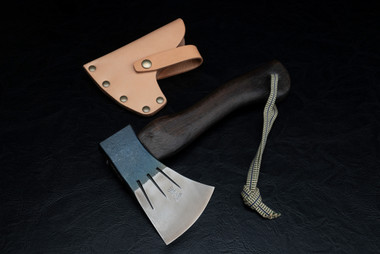 Mizuno Seisakujo Handmade Japanese Craft Axe Warikomi Head w/ Smoked ...