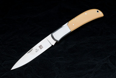 Al Mar Knives Eagle IM Folding Knife Satin Blade Stainless Bolsters w ...