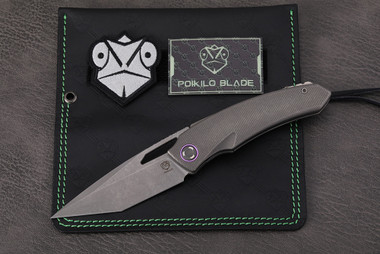 Poikilo Blade Tactical Series Tero-S02 Flipper Frame Lock Lock Folding ...