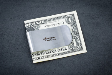Steel Flame S.R. Johnson Money Clip - Signed - Tactical Elements Inc