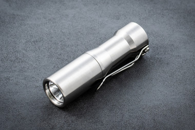 CWF Custom Flashlights Arcadian Titanium Machined - 4500K - Tactical ...