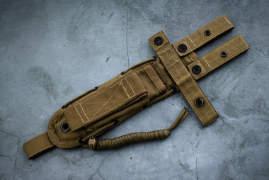 Spec-Ops Combat Master (Short) Utility Knife Sheath - Coyote Brown ...