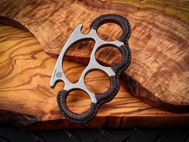 Defiant 7 Les George Tyrant AerMet 340 Knuckle Stonewashed w/ Ish Brown ...