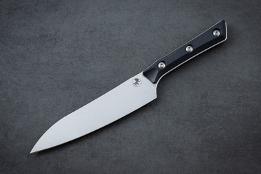 Microtech Knives 6" Utility Fixed Blade Kitchen Knife Stonewashed Blade ...
