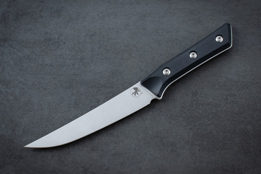 Microtech Knives 6.125" Boning Fixed Blade Kitchen Knife Stonewashed ...