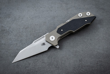 Rick Hinderer Knives Full Track Warncliffe S45VN Working Blade w ...