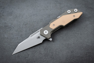 Rick Hinderer Knives Full Track Warncliffe S45VN Working Blade w ...
