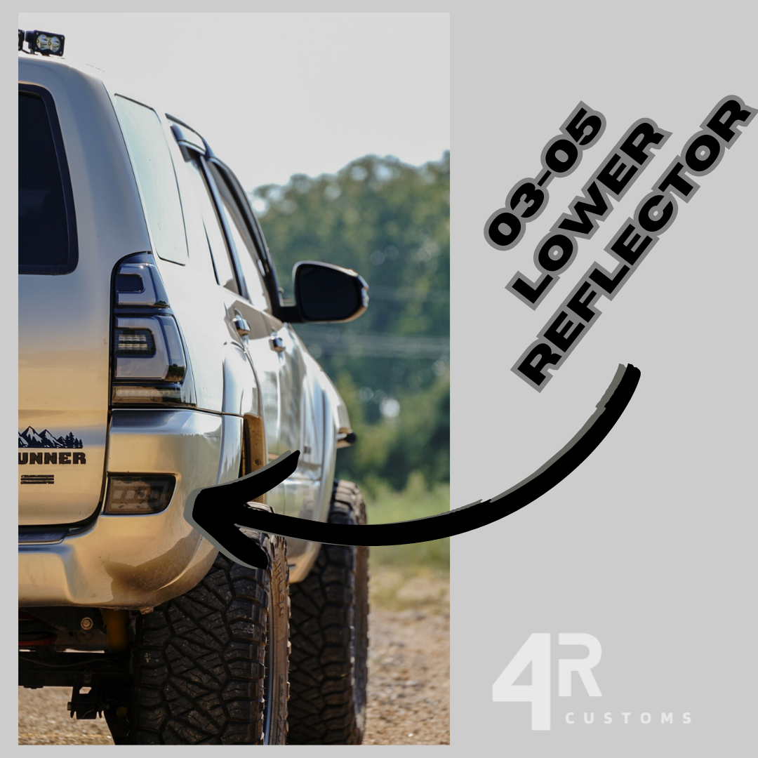 4th Gen 4Runner LED Tail Lights for 2003- 2009 Models