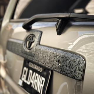 4th Gen 4Runner Topography Trunk Emblem Overlay Kit