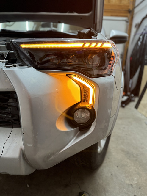 5th Gen 4Runner FS6 PRO Black Headlights