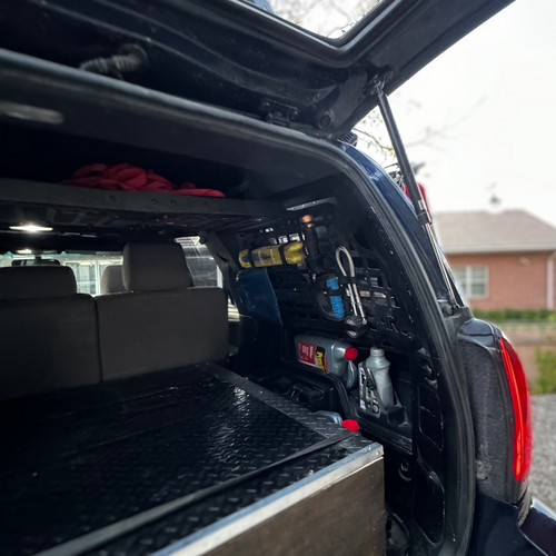 4th Gen 4Runner Molle Panel With Optional Shelf