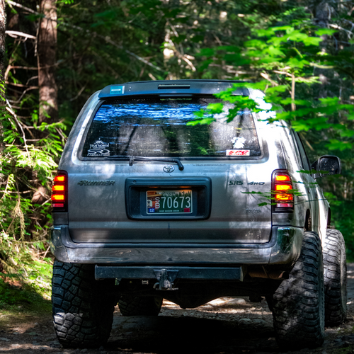 3rd Gen 4Runner Black LED Tail Lights
