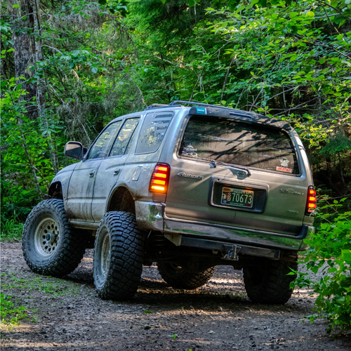 3rd Gen 4Runner Black LED Tail Lights