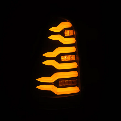 LUXX-Series AlphaRex LED Tail Lights – Black Housing & Smoked Lens for ...