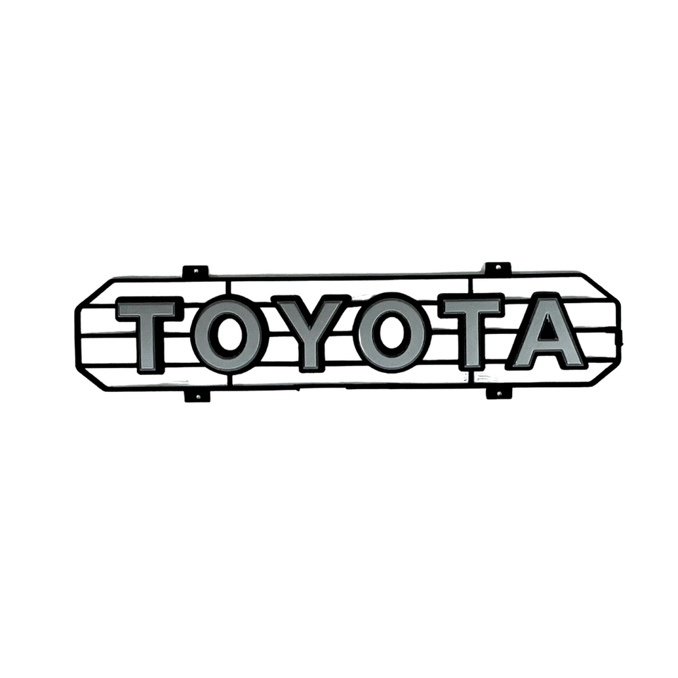 TOYOTA Lettering Badge Replacement For TRD Grille