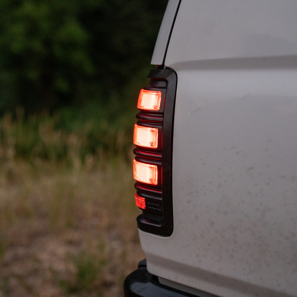3rd Gen 4Runner Black LED Tail Lights