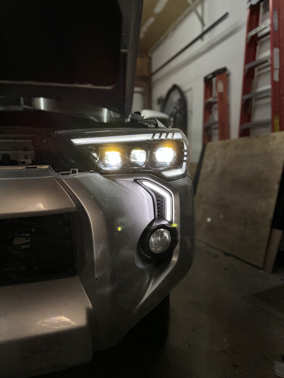 5th Gen 4Runner FS6 PRO Black Headlights