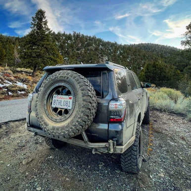 5th Gen 4Runner Rear Bumper | Single Swing out Tire Carrier & Overland ...