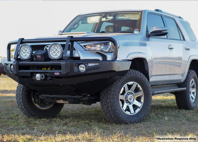 Dobinsons 4x4 Black Deluxe Bull Bar Toyota 5th gen 4Runner (2014 ...