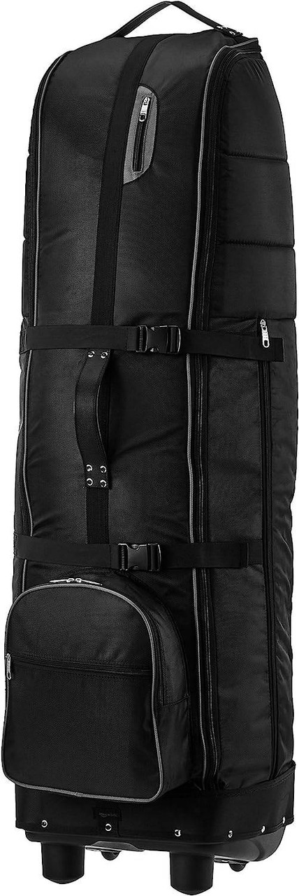 Soft-Sided Foldable Golf Travel Bag - Black
