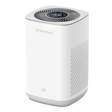 Air Purifier for Home Smart true Air Cleaner with H13 HEPA Filter Removes Allergies Pets Hair Dust Pollen Smoke Mold and Odors by Storebary C350 Eight Functions