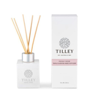 Reed Diffuser - Peony Rose 75ml - Cape View Nursery