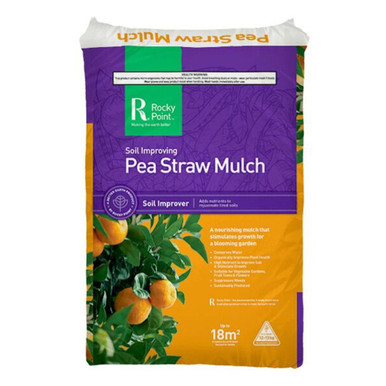 Pea Straw Mulch 18sqm - Cape View Nursery