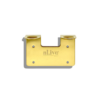 Alive Bottle Holder - Double Gold - Cape View Nursery