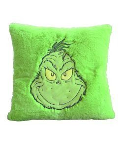 Cushion - Grinch Full Face - Cape View Nursery