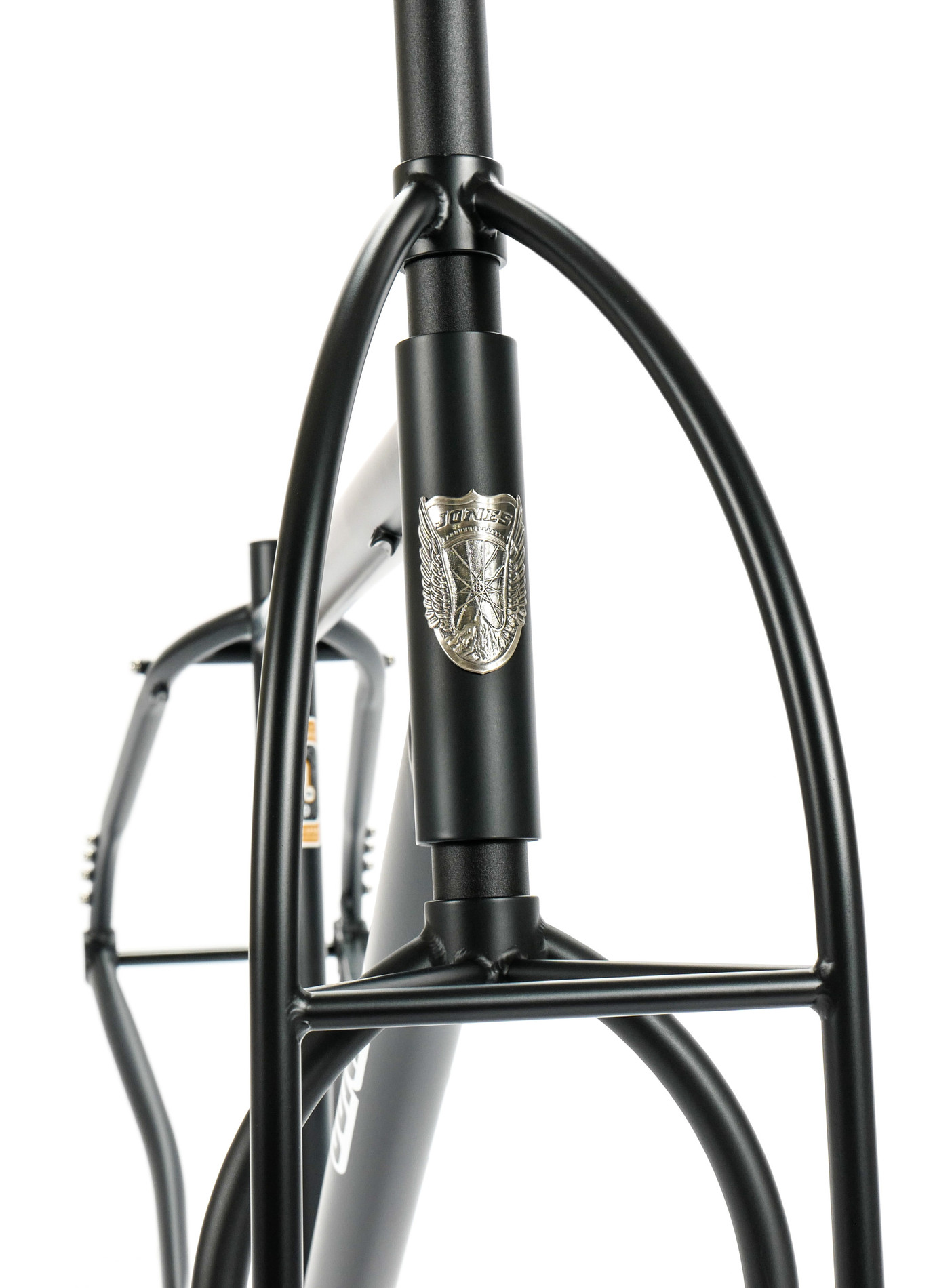 Jones Steel Plus LWB Diamond Frame with Fork Black - Jones Bikes