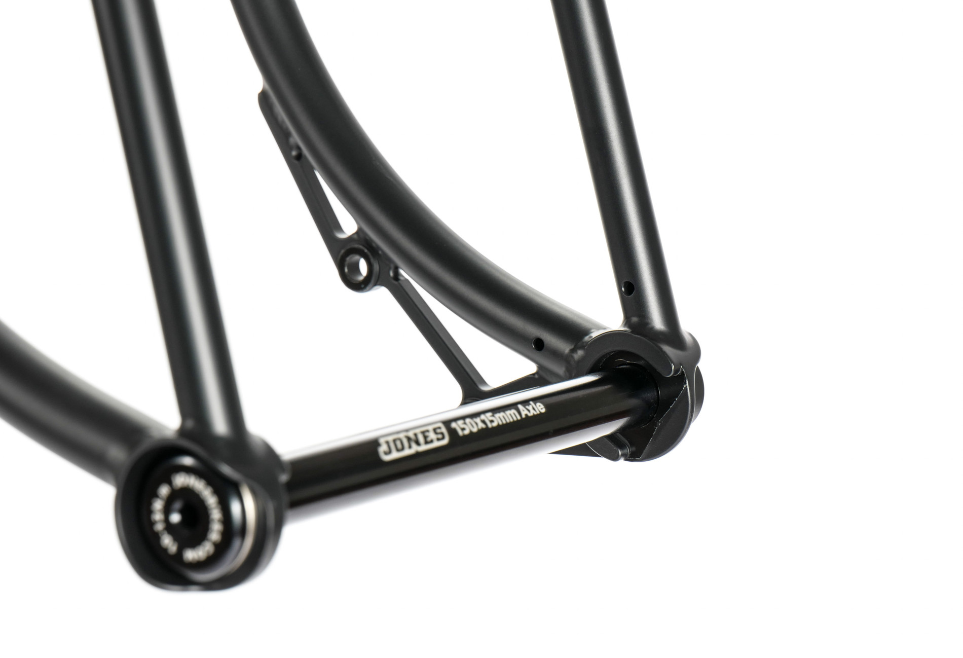 Jones Steel Plus LWB Diamond Frame with Fork Black - Jones Bikes