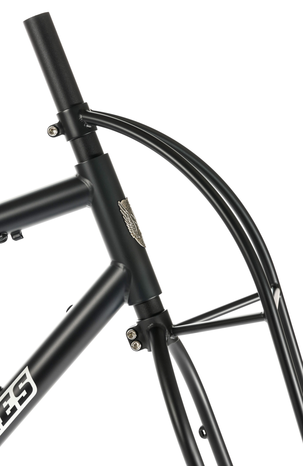 Jones Steel Plus LWB Diamond Frame with Fork Black - Jones Bikes