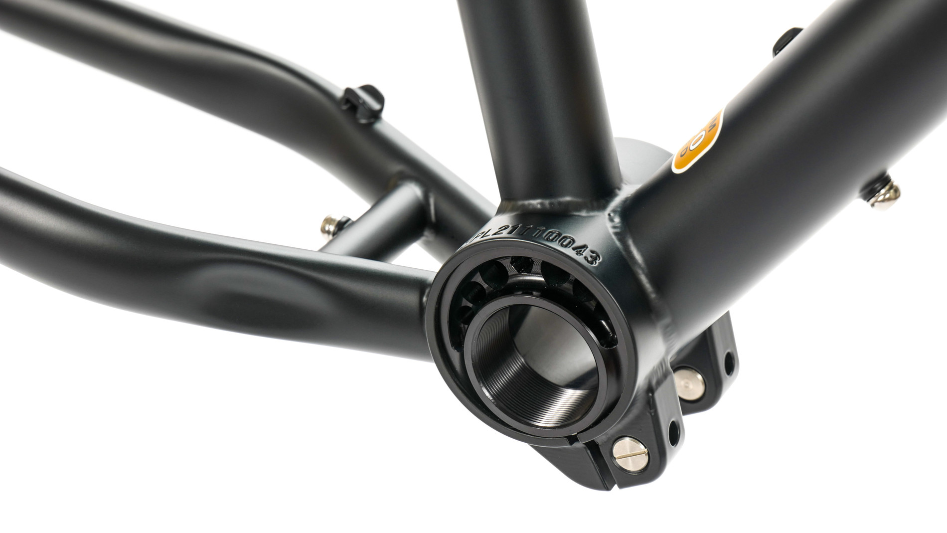 Jones Steel Plus LWB Diamond Frame with Fork Black - Jones Bikes