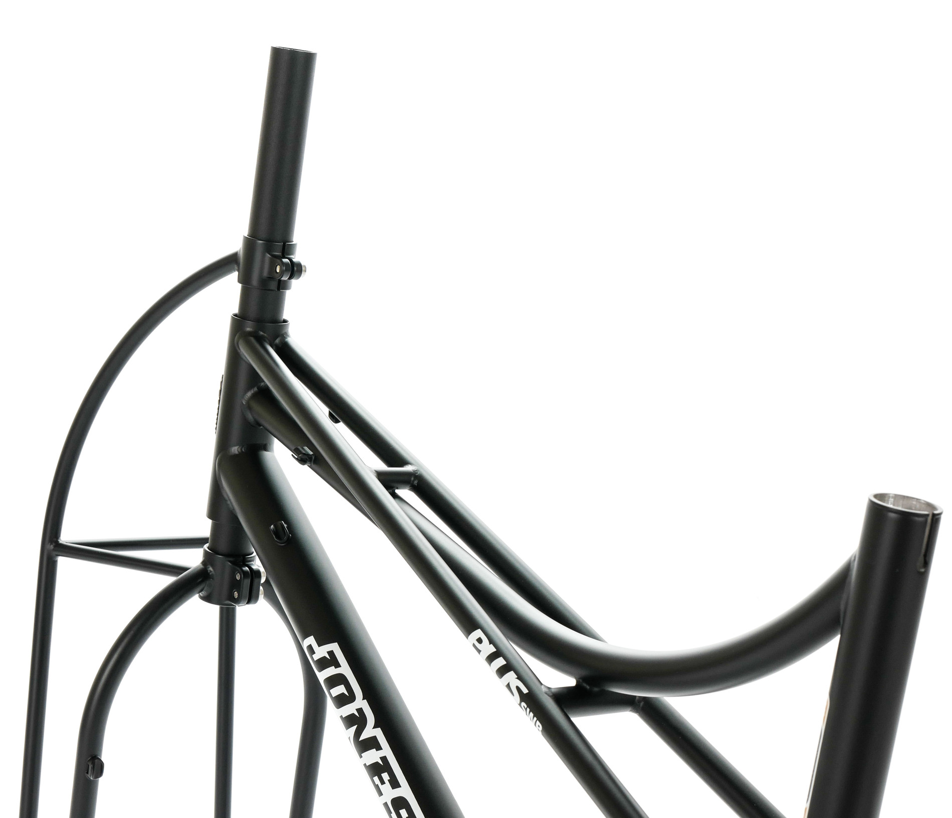 Jones Steel Plus SWB Spaceframe with Fork Black (size medium) - Jones Bikes