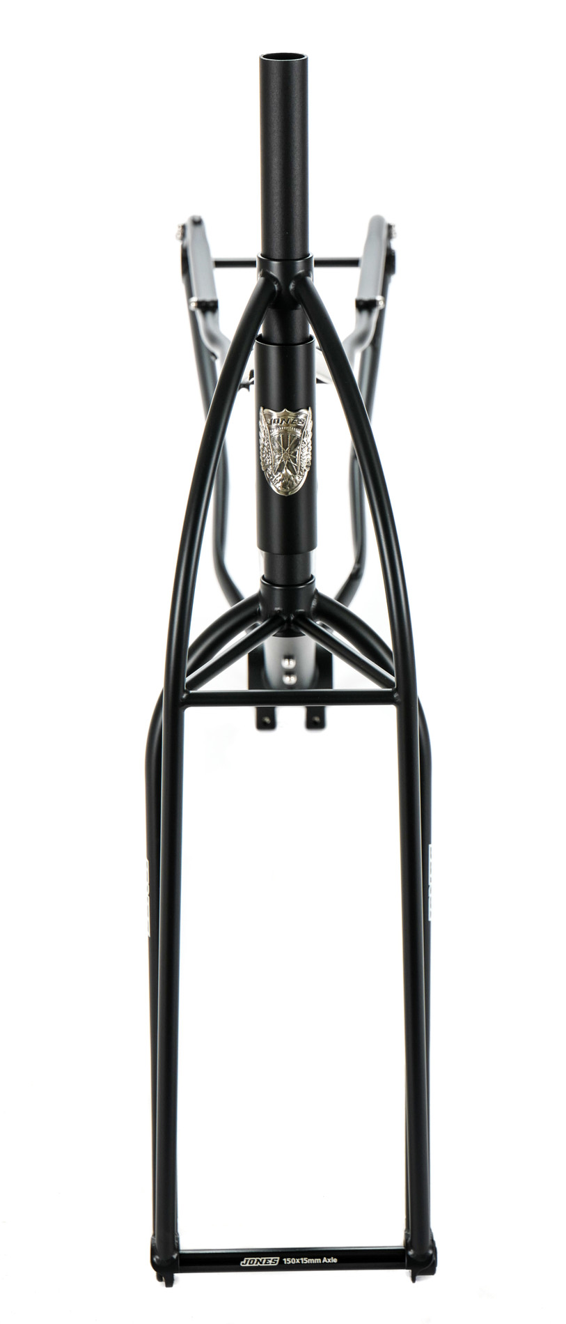 Jones Steel Plus SWB Spaceframe with Fork Black (size medium) - Jones Bikes