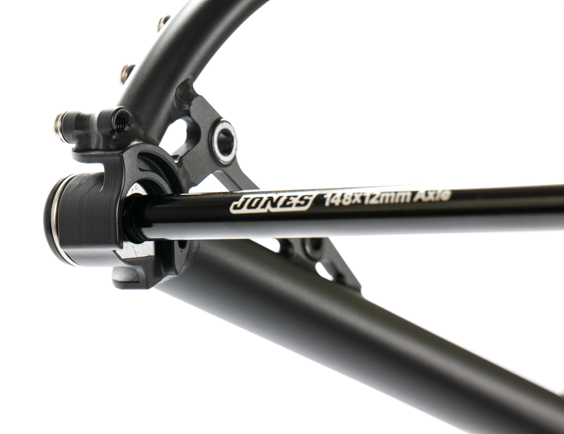 Jones Steel Plus SWB Spaceframe with Fork Black (size medium) - Jones Bikes