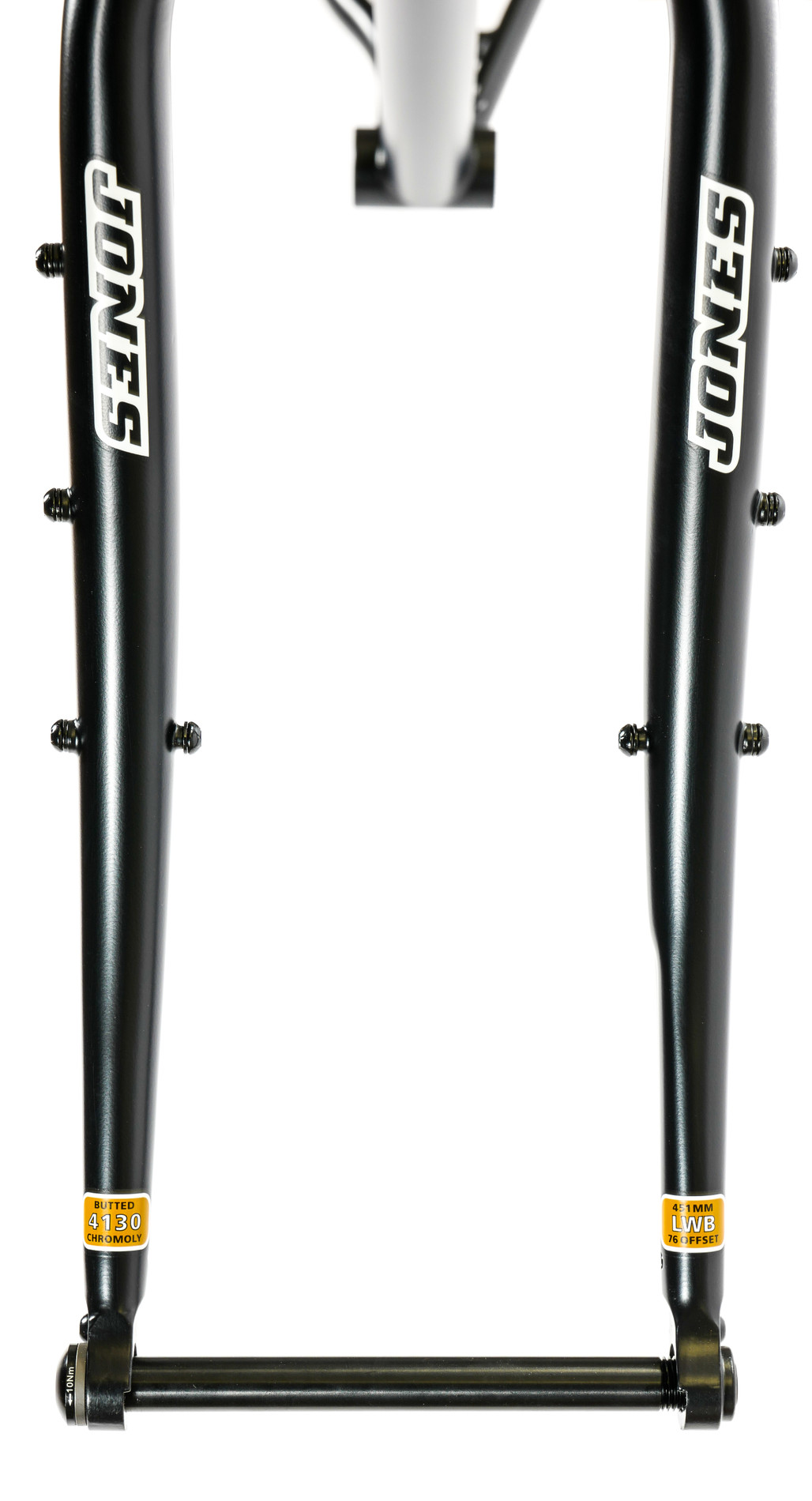 Jones Steel LWB HD/e Diamond Frame with Unicrown Fork Black