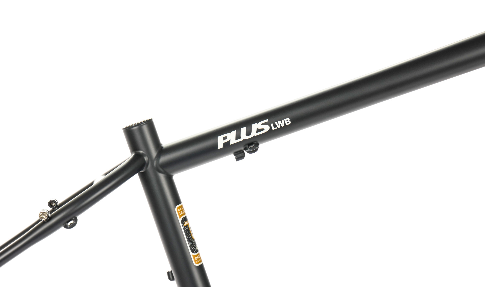 Jones Steel Plus LWB Diamond Frame with Fork Black - Jones Bikes