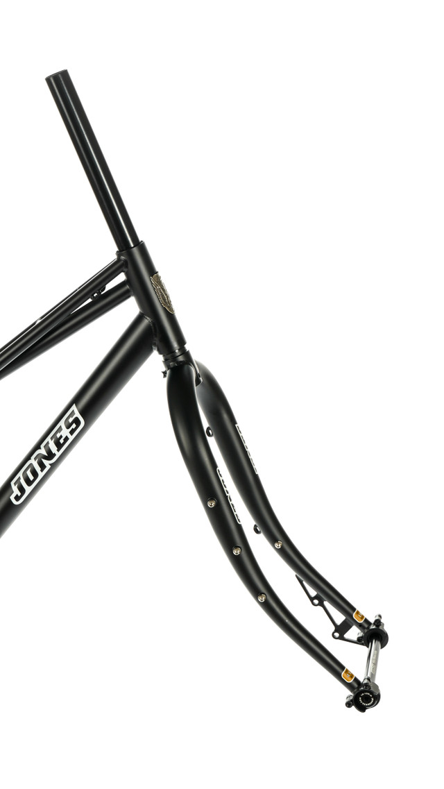 Jones Steel Plus LWB Spaceframe with Fork Black (size small)