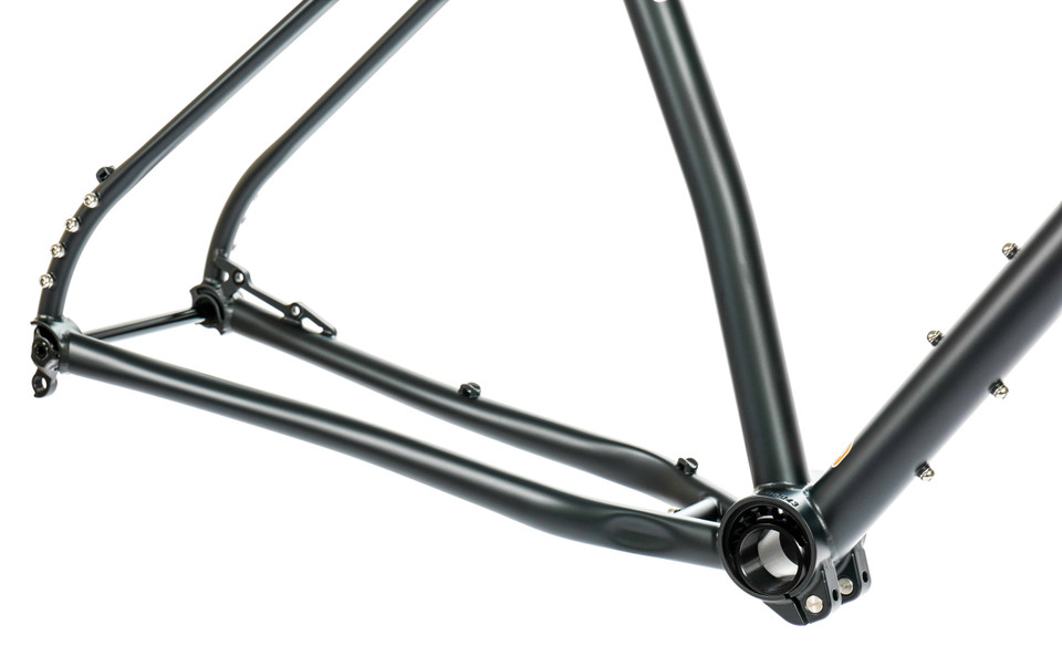 Jones Steel Plus LWB Diamond Frame with Fork Black - Jones Bikes