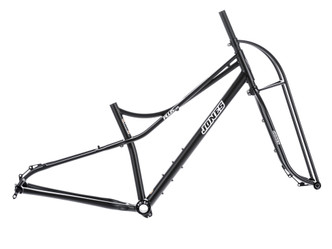 Jones Steel Plus LWB Spaceframe with Fork Black (size small)