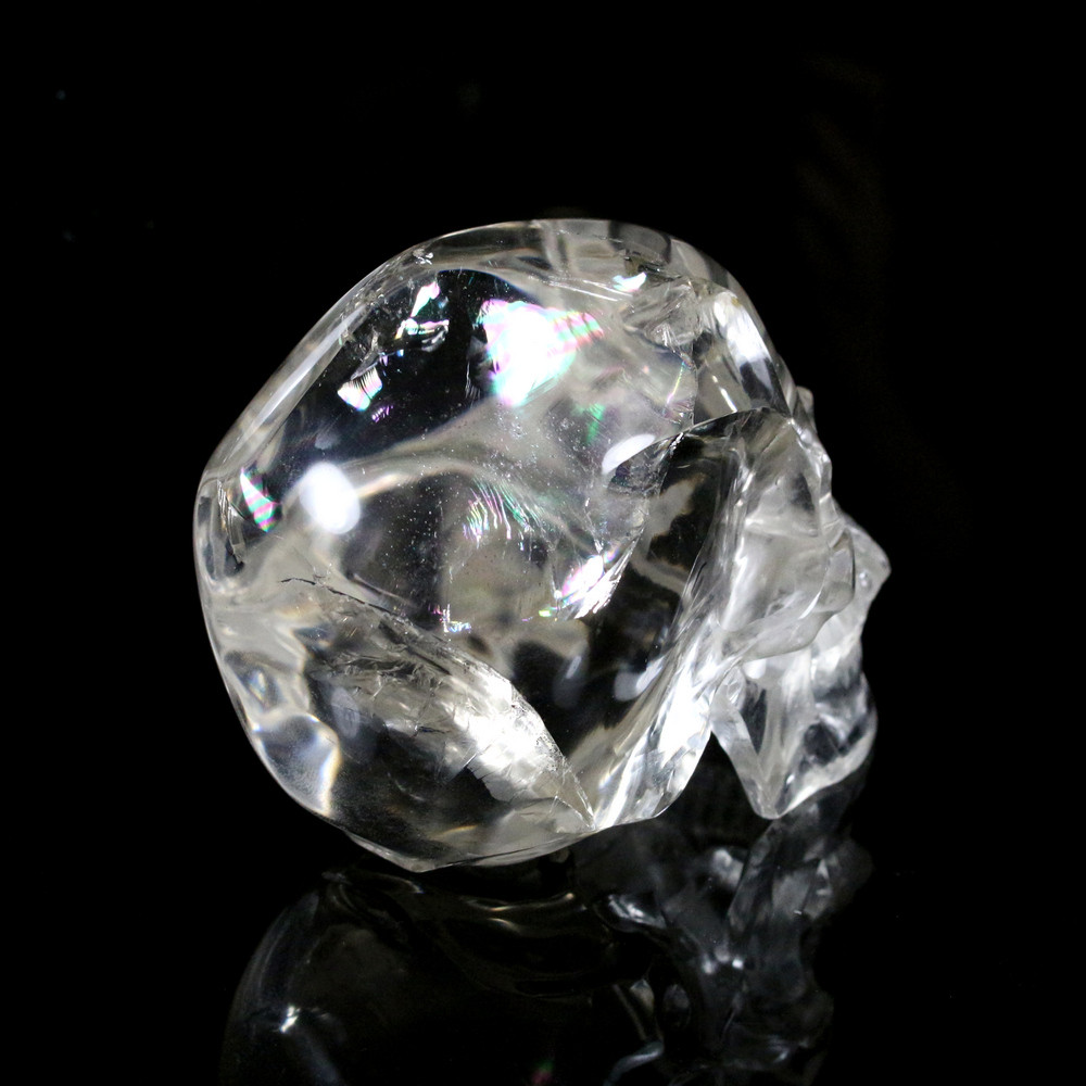 Raven's Optical Quartz Crystal Skull 99% Flawless Premium High ...