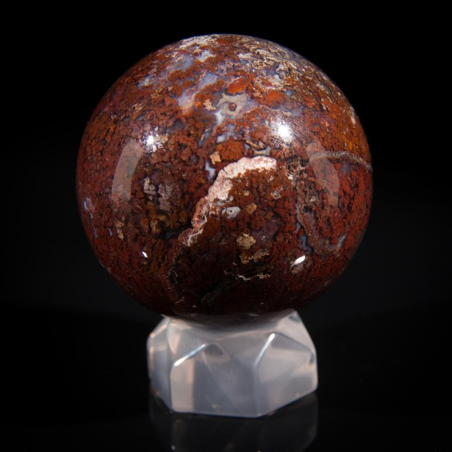 Red Jasper Agate Gemstone Sphere Crystal Ball