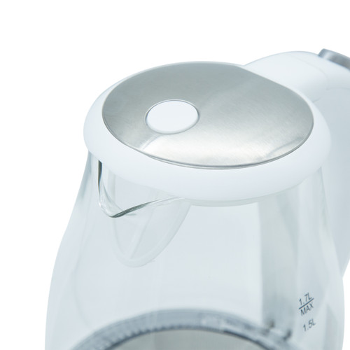 1.7 ELECTRIC KETTLE GLASS BODY WITH LED GLOW INDICATOR