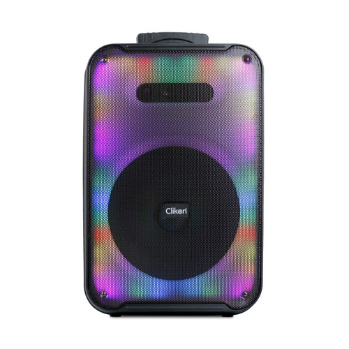 Clikon Portable Rechargeable Bluetooth Speaker with Mic, 12-inch Woofer ...