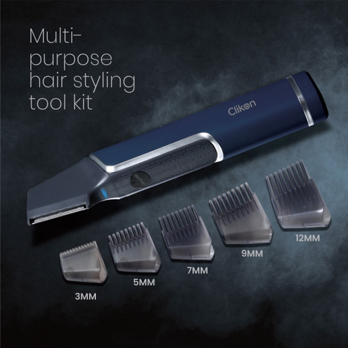 Clikon Body Groomer & Hair Trimmer with 5 Comb attachments